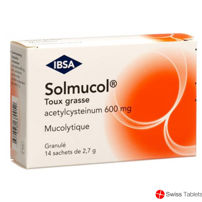 Buy online Solmucol Erkältungshusten Granulat 600mg Beutel 20 Stück at ...