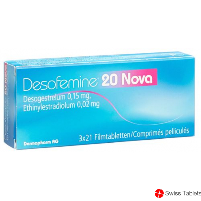 Desofemine 20 Nova Filmtabl 3 x 21 Stk