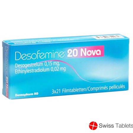Desofemine 20 Nova Filmtabl 3 x 21 Stk