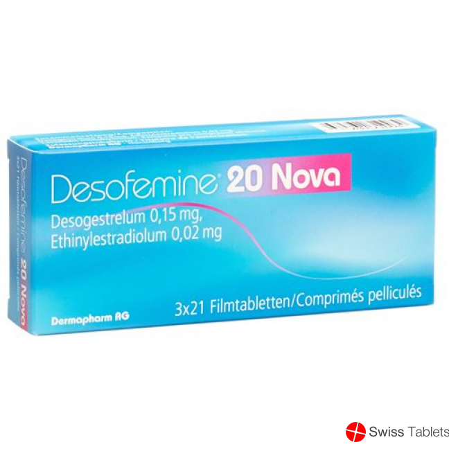 Desofemine 20 Nova Filmtabl 3 x 21 Stk