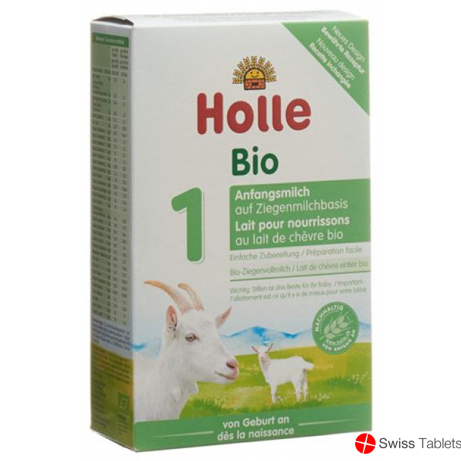 Holle Anfangsmilch 1 auf Ziegenmilchbasis Bio 400 g