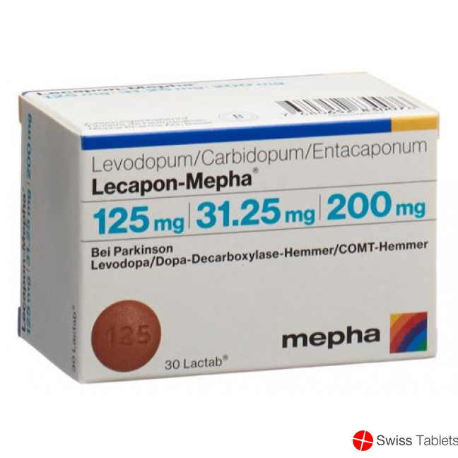 Lecapon-Mepha Lactab 125mg/31.25mg/200mg 100 Stk