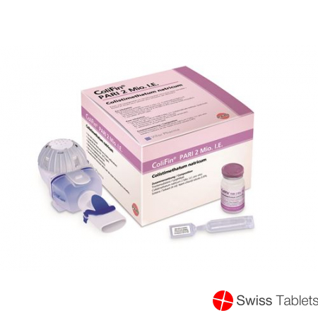 ColiFin PARI Inh Plv 2 Mio IE 56 Trockensubstanz. 60 Solvensampu
