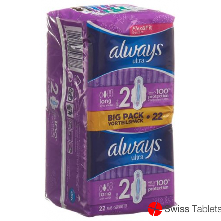 always Ultra Binde Long Plus Vorteilspack 22 Stk