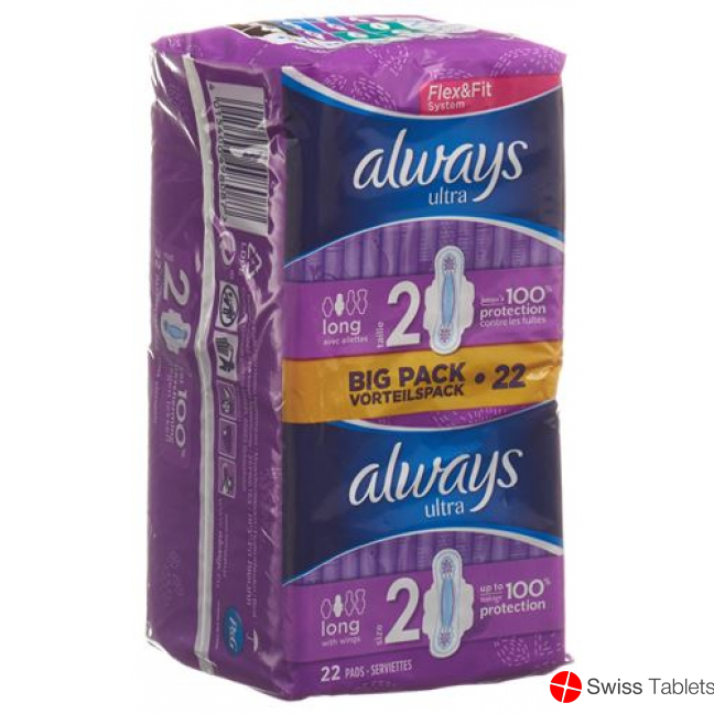 always Ultra Binde Long Plus Vorteilspack 22 Stk