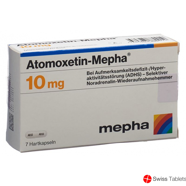 ATOMOXETIN Mepha Kaps 10 mg