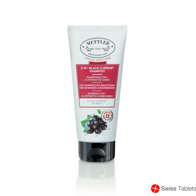 Mettler 2-in-1 Shampoo mit Cassis-Extrakt 200 ml