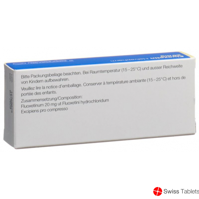 Buy online Fluoxetin Helvepharm Disp Tabletten 20mg 10 Stück at SWISS ...