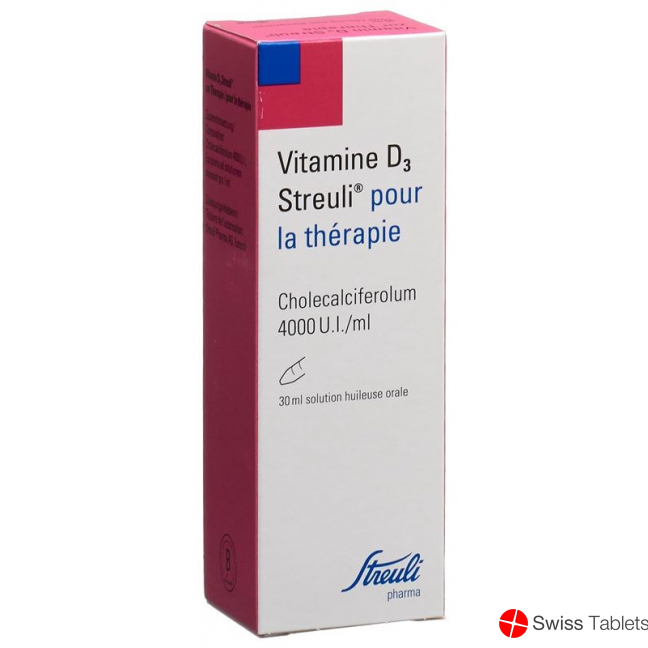 Vitamin D3 Streuli 4000 IE/ml zur Therapie Lösung zum Einnehmen
