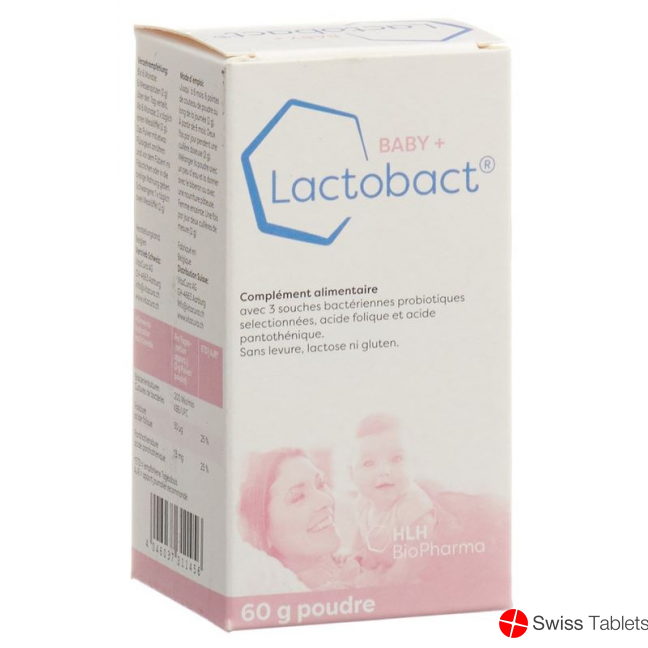 Lactobact BABY + PLV 60 g at SWISS TABLETS