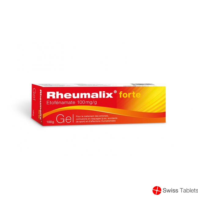 Buy online Rheumalix Forte Gel Tube 100g at SWISS TABLETS