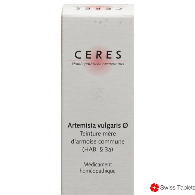 Ceres Artemisia vulgaris mother tint 20 ml at SWISS TABLETS