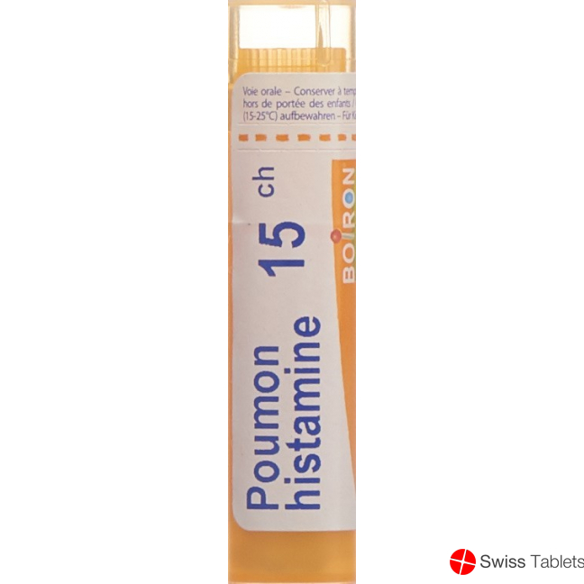Buy online Boiron Poumon Histamine Granulat C 15 4g at SWISS TABLETS