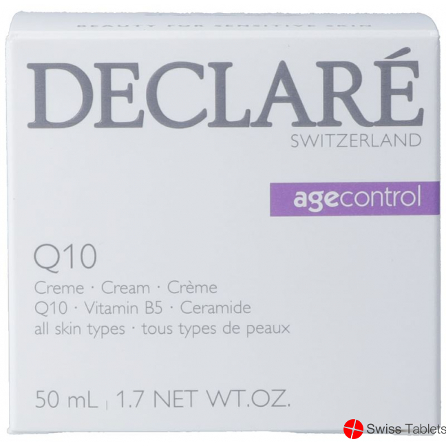 Buy online Declare Age Cont Q10 Age Control Creme 50ml at SWISS TABLETS