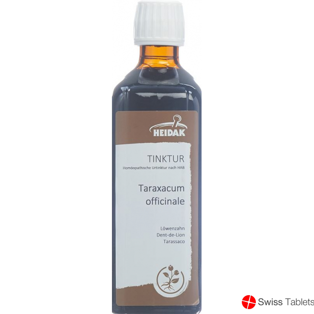 Buy online Heidak Tinktur Taraxacum Officinale 500ml at SWISS TABLETS