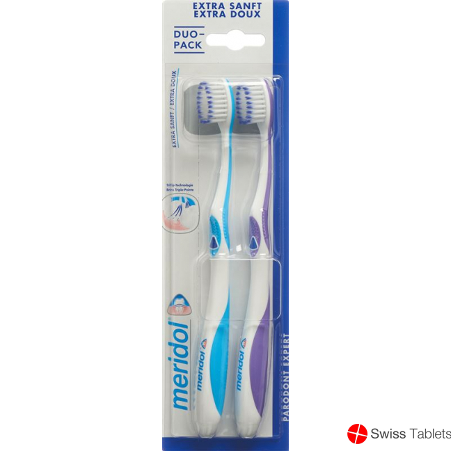 Buy online Meridol Parodont Expert Zahnbürste Extra Sanft Du at SWISS ...