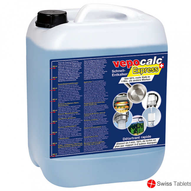 Buy online Vepocalc Express Universal Entkalker 10L at SWISS TABLETS
