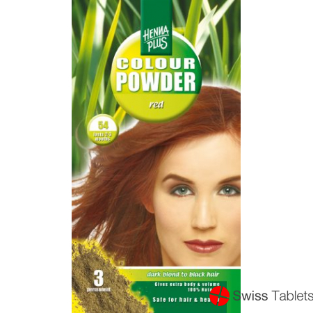Buy online Henna Plus Color Powder 54 Rot 100g at SWISS TABLETS