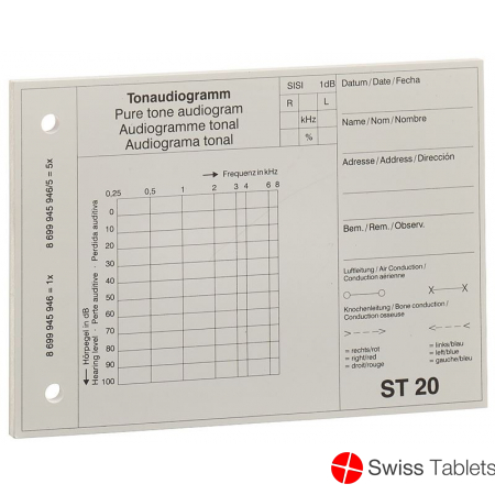Maico audiogram block St Mod 20 at SWISS TABLETS