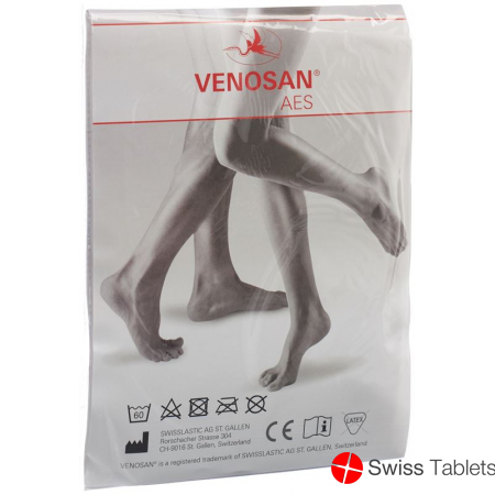 Venosan Aes A-g L Lang Offen Weiss 1 Paar