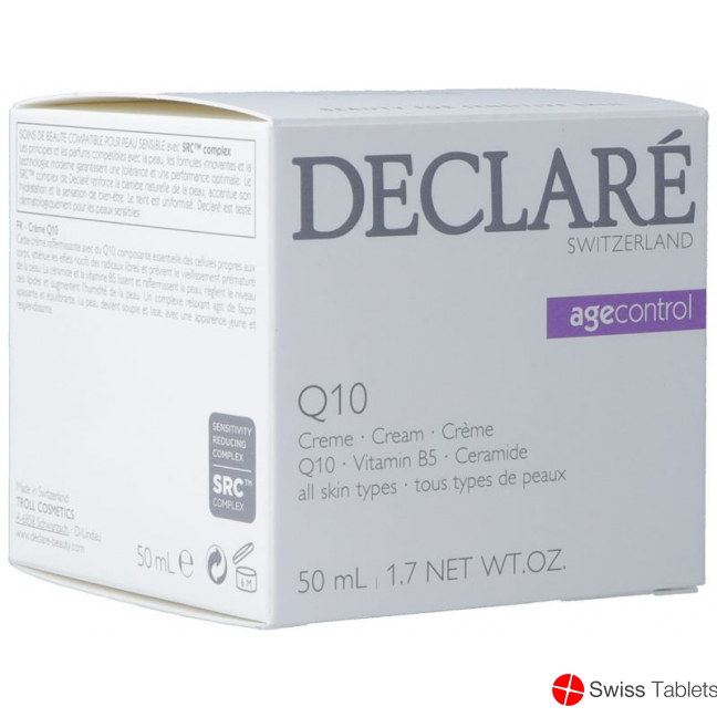 Buy online Declare Age Cont Q10 Age Control Creme 50ml at SWISS TABLETS