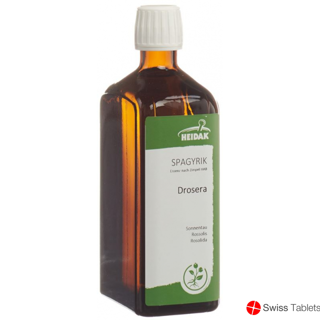 Buy online Spagyrik Drosera Longifolia Flasche 500ml at SWISS TABLETS