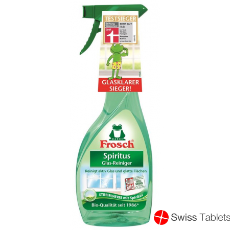 Buy online Frosch Glasreiniger Spiritus Spray 500ml at SWISS TABLETS
