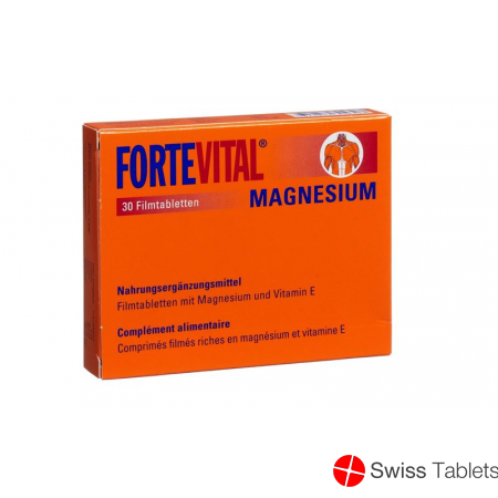 Buy online Fortevital Magnesium Tabletten 60 Stück at SWISS TABLETS