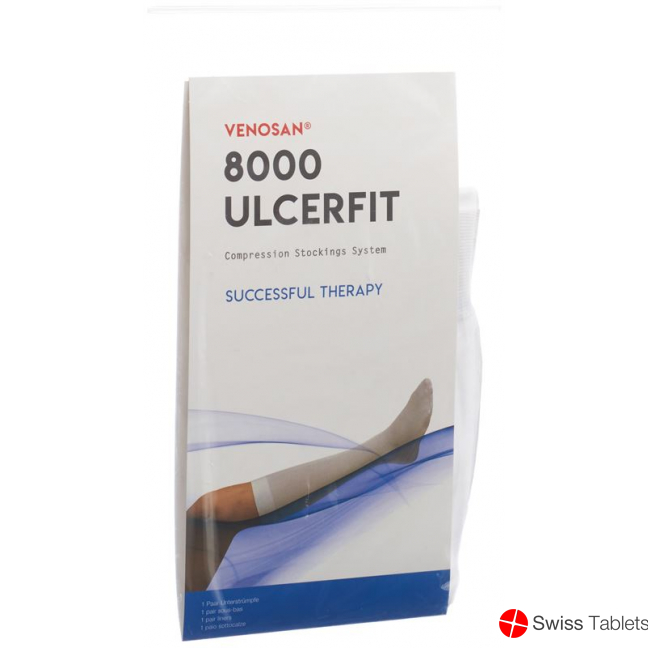 Venosan 8000 Ulcerfit A-d L 10mm Hg 1 pair at SWISS TABLETS