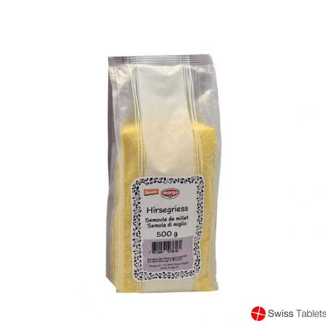 Morga Hirsegriess Bio Demeter Btl 500 g