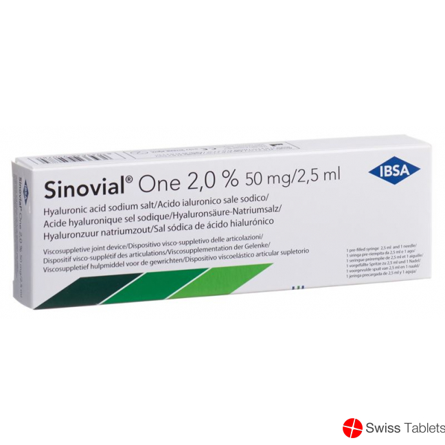 Sinovial One Inj Lös Fertspr 2.5 ml