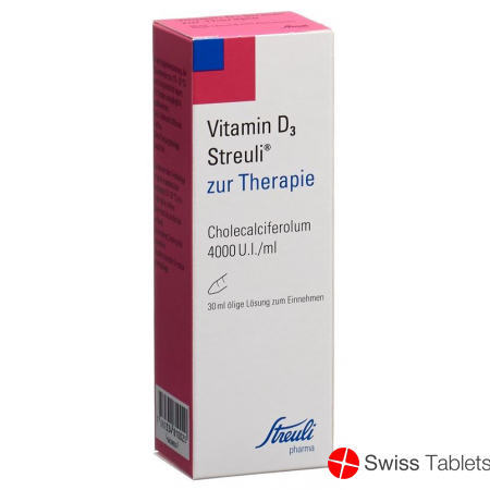 Vitamin D3 Streuli 4000 IE/ml zur Therapie Lösung zum Einnehmen