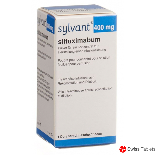 Sylvant Dry Sub 400 mg Penetration at SWISS TABLETS