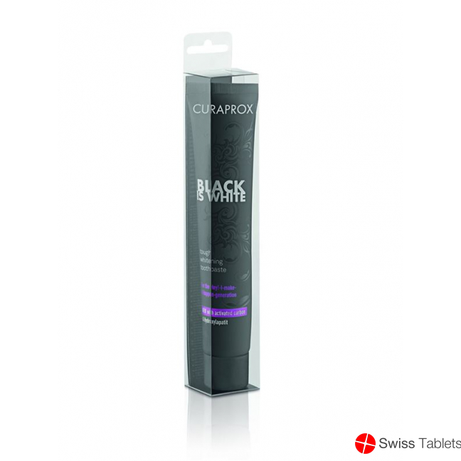 Curaprox White is black Zahnpasta single 90 ml