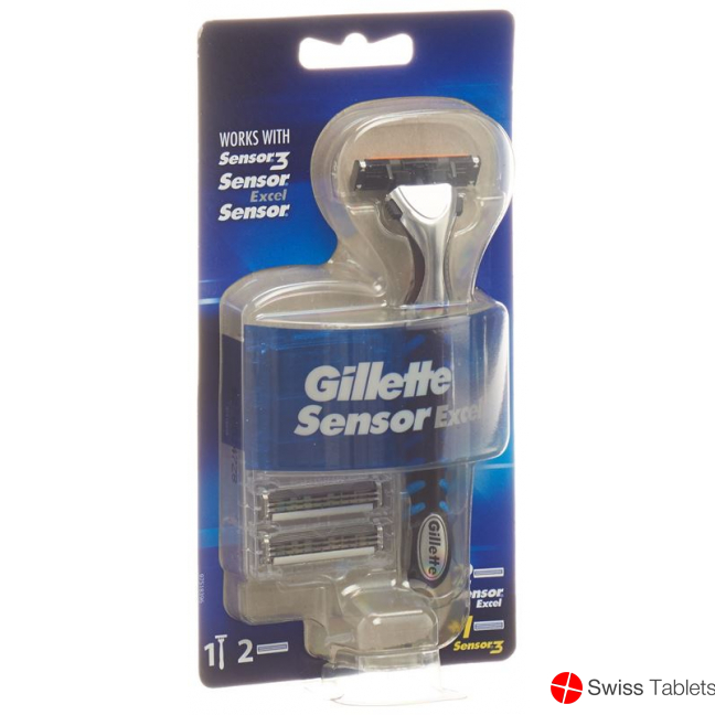 Gillette SensorExcel Universal Apparat mit 3 Klingen