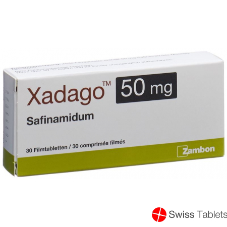 Xadago Filmtabl 50 mg 30 Stk