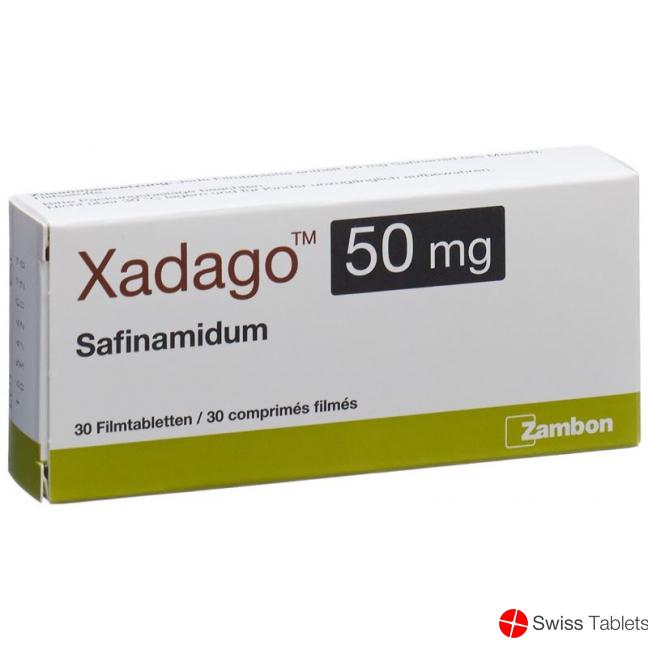 Xadago Filmtabl 50 mg 30 Stk