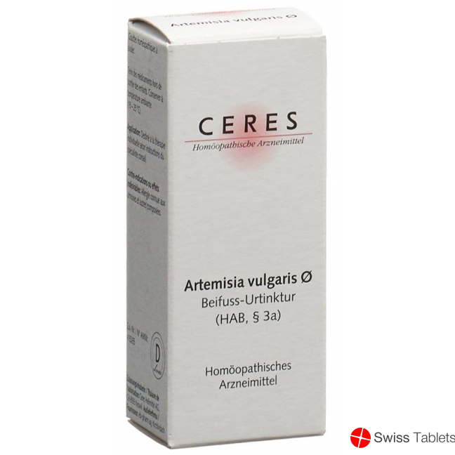 Ceres Artemisia vulgaris mother tint 20 ml at SWISS TABLETS