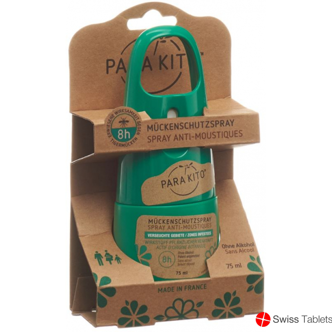 Parakito Spray Zecken und Mückenschutz natürlich 75 ml