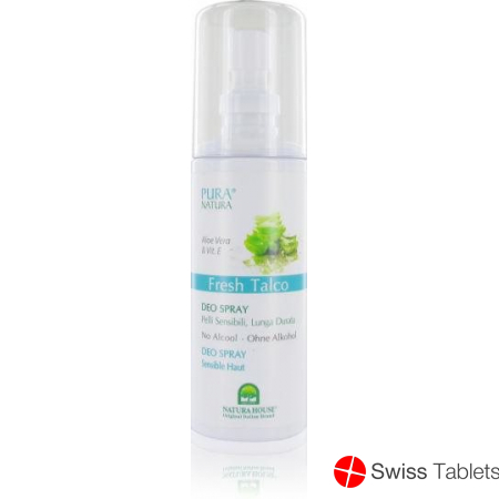 Buy online Pura Natura Deo Spray Fresh Talco 100ml at SWISS TABLETS