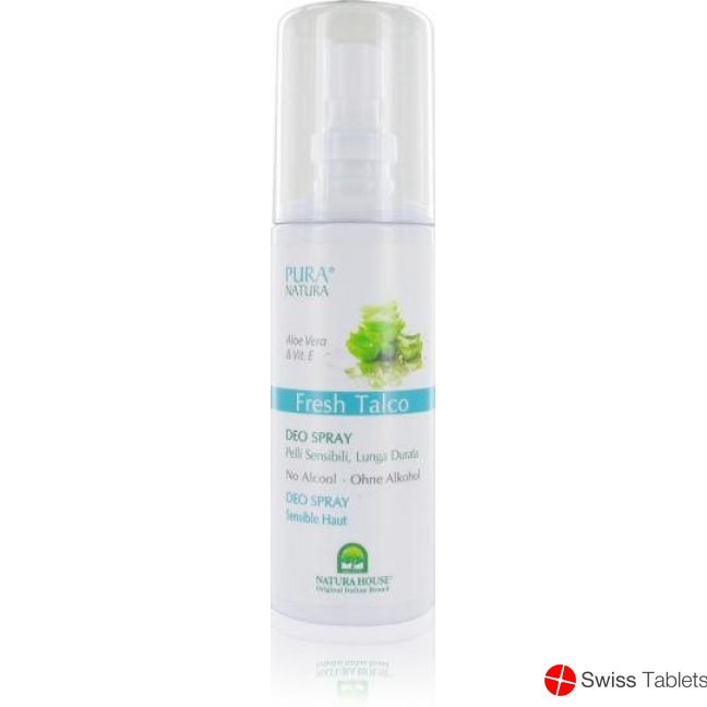 Buy online Pura Natura Deo Spray Fresh Talco 100ml at SWISS TABLETS