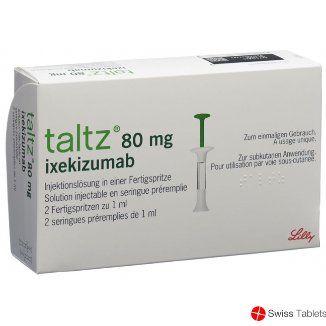 Buy online Taltz Injektionslösung 80mg/ml Fertigspritze 2 Stück at ...