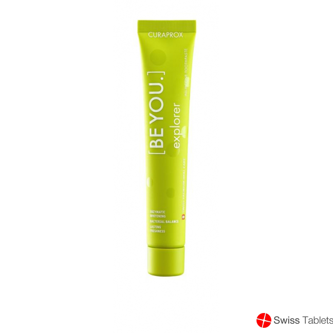 Buy online Curaprox Be You Toothpaste Green Tube 10ml at SWISS TABLETS