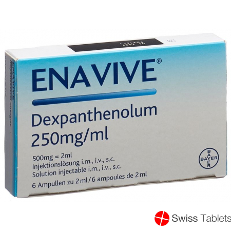 Buy online Enavive Injektionslösung 500mg/2ml 6 Ampullen 2ml at SWISS ...