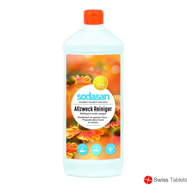 Buy online Sodasan Allzweckreiniger Flasche 1000ml at SWISS TABLETS