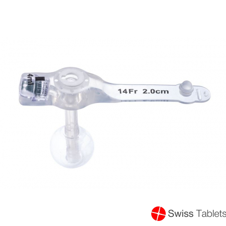 Nutricia Flocare Mini Soft Button Ch12/3.0cm at SWISS TABLETS