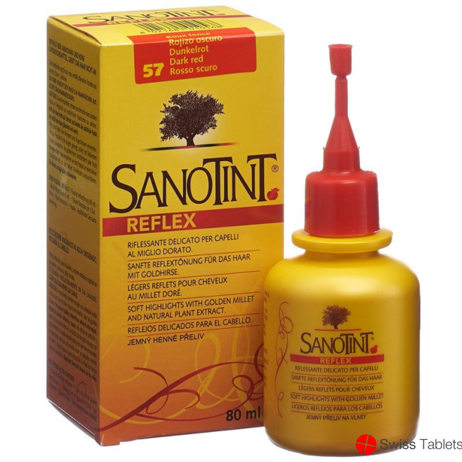 Buy online Sanotint Hair tone No 57 dark red at SWISS TABLETS
