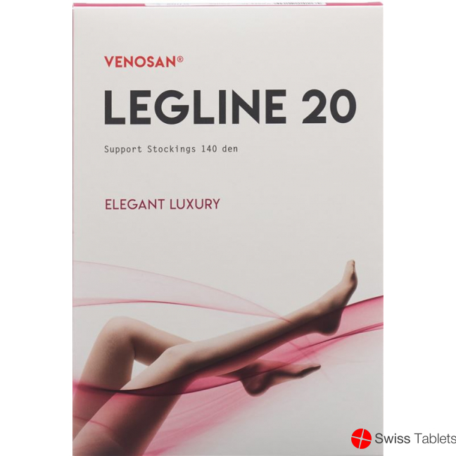 Venosan Legline 20 A-ghz M Sahara 1 Paar