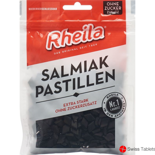 Soldan Rheila Salmiak Pastillen ohne Zucker 90g