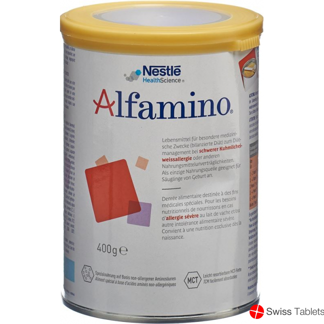 Buy online Alfamino Pulver Dose 400g at SWISS TABLETS